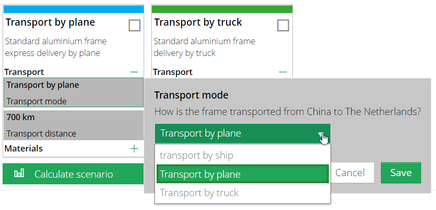 What is a hotspot in SimaPro Share?