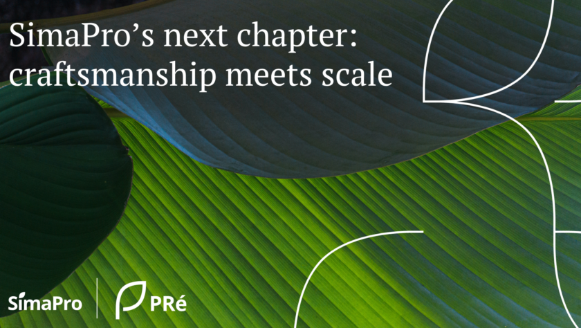 Online event: SimaPro’s next chapter: craftsmanship meets scale - SimaPro